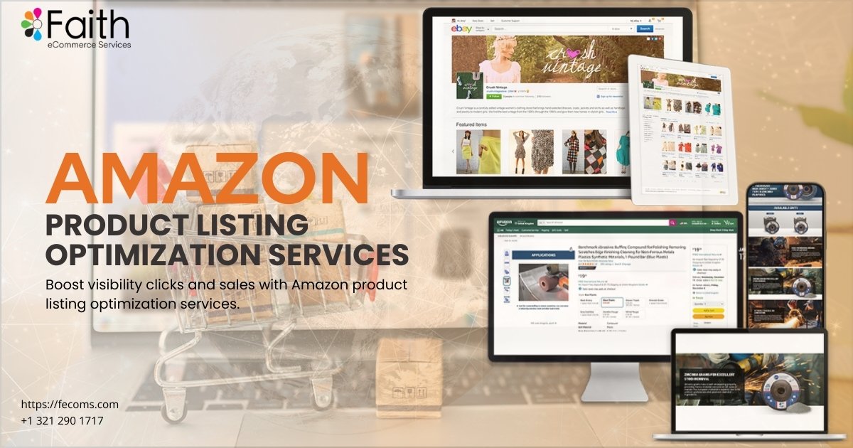Amazon Product Listing Optimisation Services That Drive Sales
